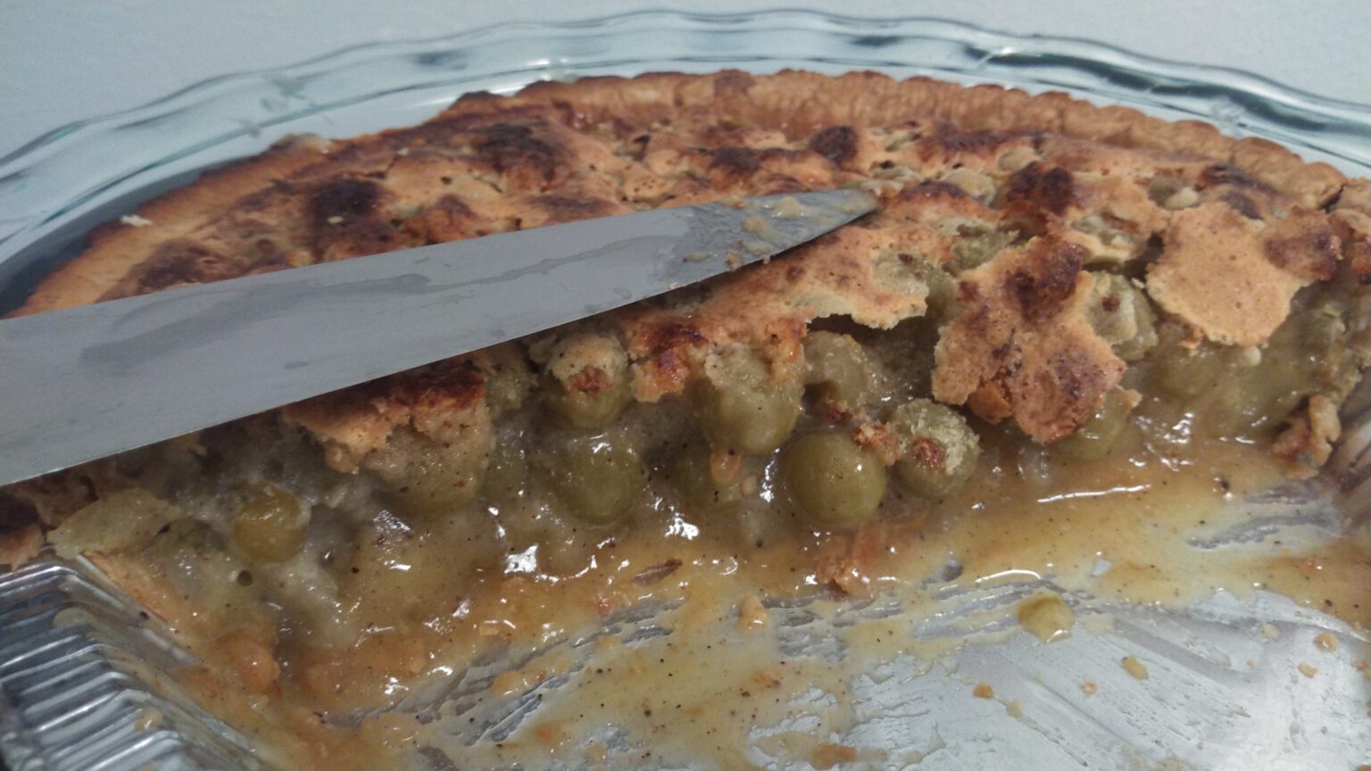 Green Grape Custard Pie - Matthew Bey